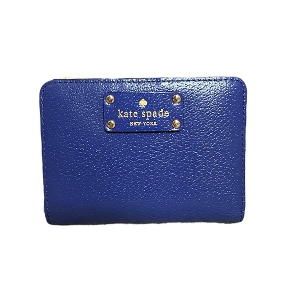 Bags | Kate Spade Wellesley Cara Wallet Blue | Poshmark
